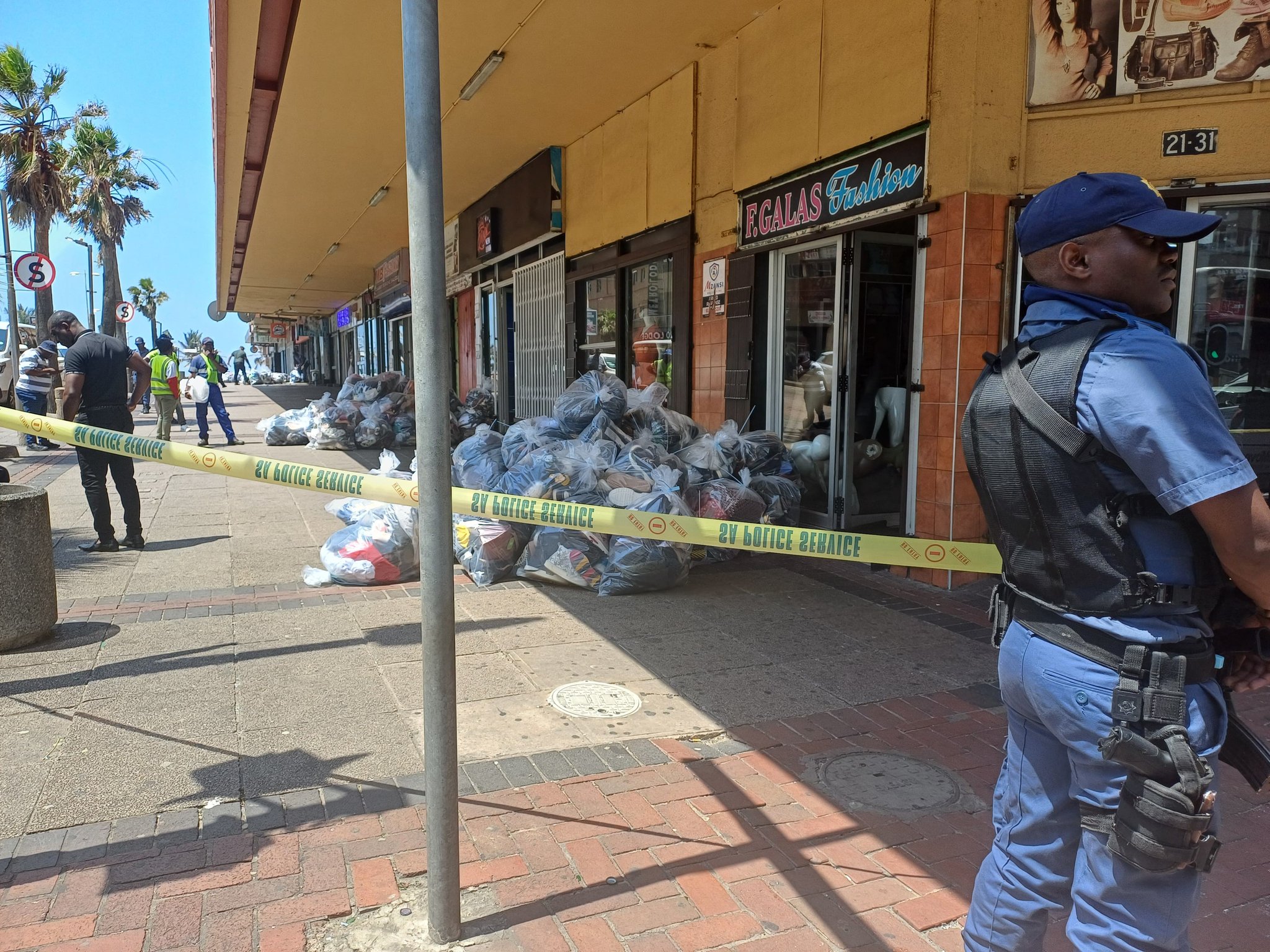 Police confiscate counterfeit goods worth R36m in Durban raid