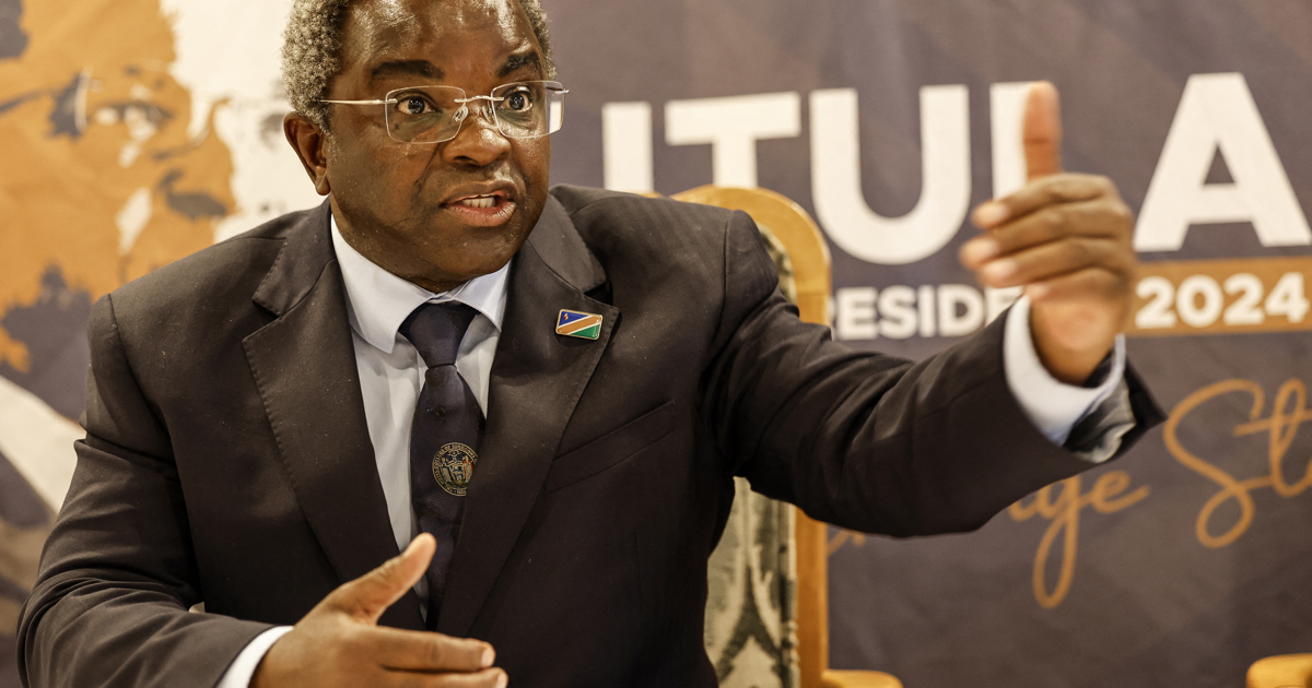 Namibia opposition leader says will not recognise vote