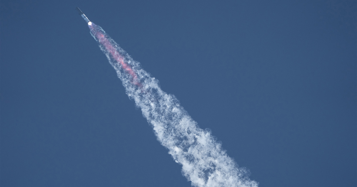 SpaceX launches Starship megarocket on successful test flight