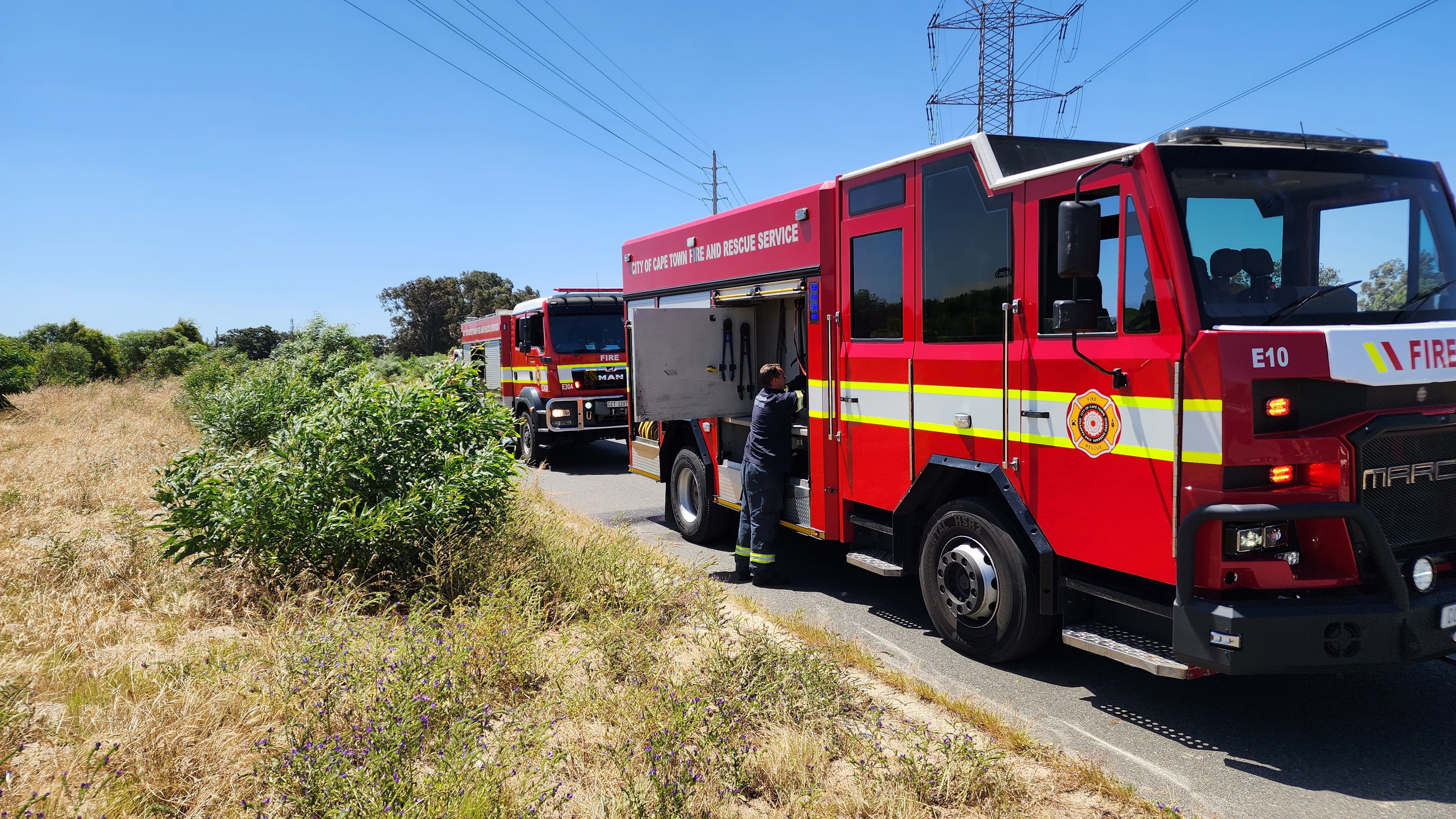 Firefighters in the Western Cape had their hands full over the festive ...