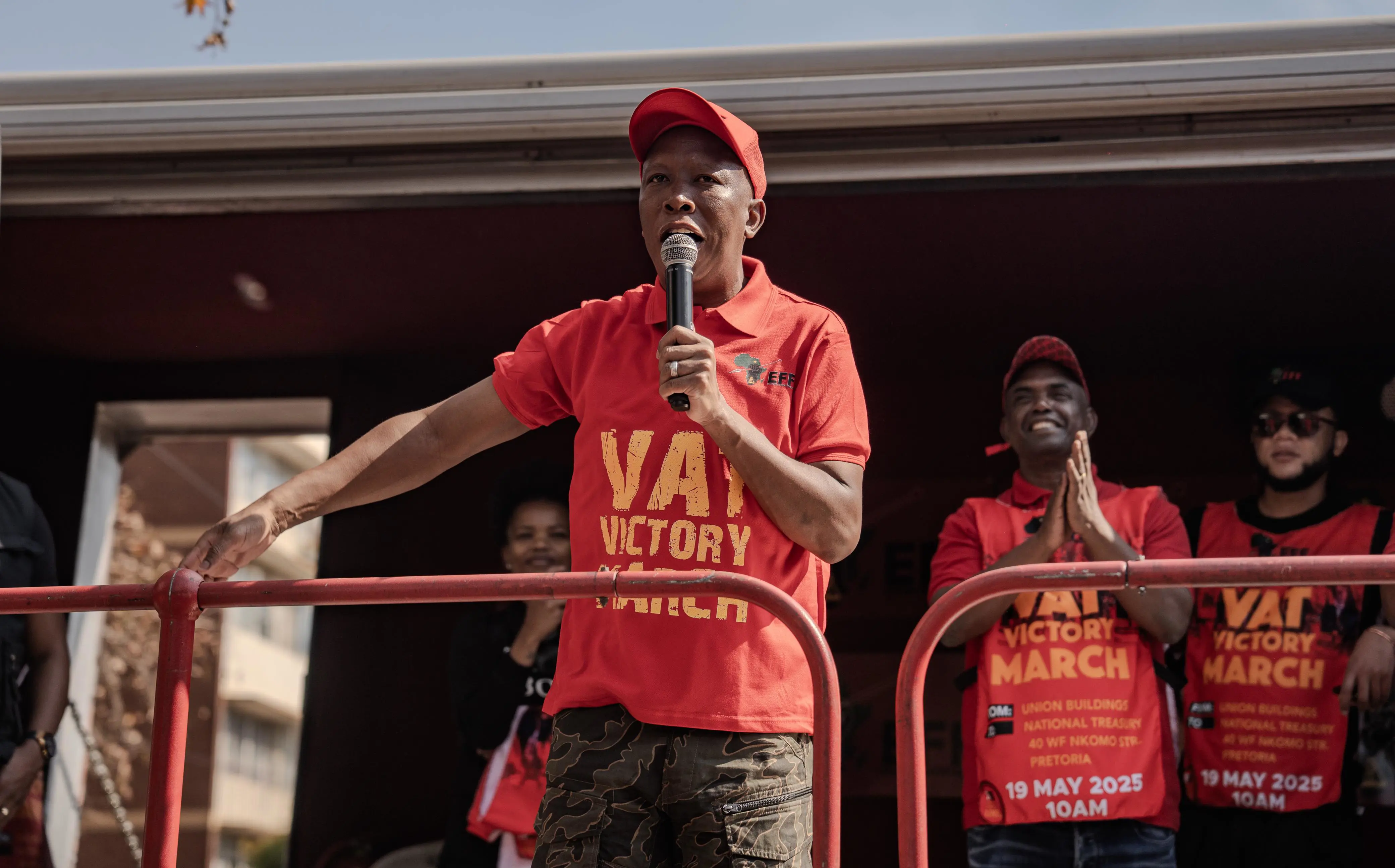 IN PICS: EFF marches to National Treasury over 'VAT Victory'
