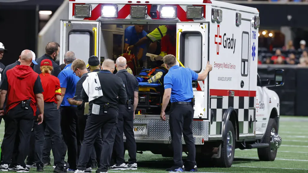 Lions' Norris hospitalized after scary injury, NFL pre-season game ...