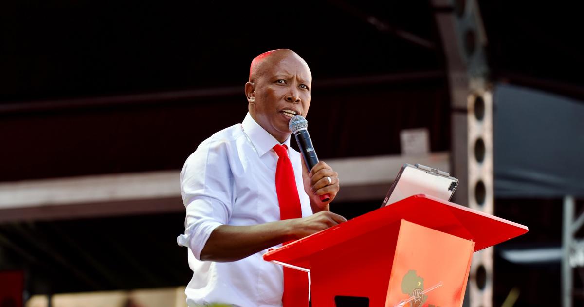 Malema says departure of leaders from EFF doesn’t indicate beginning of ...
