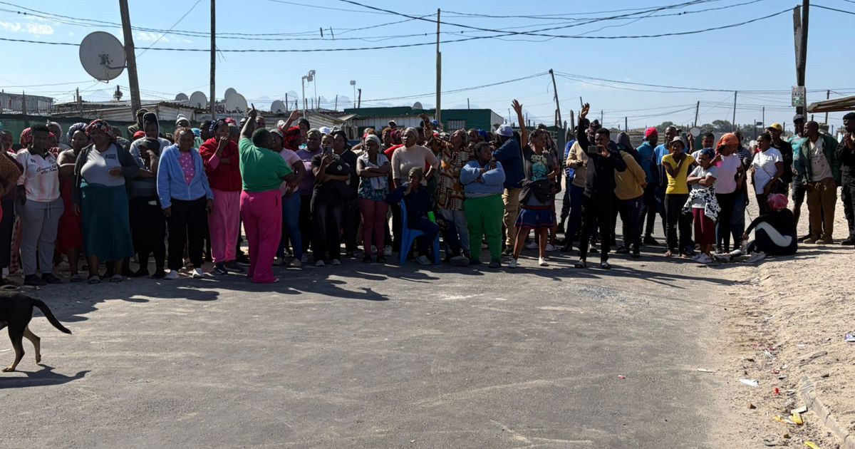Mfuleni residents protest against 'heavy-handed Red Ant Security guards'