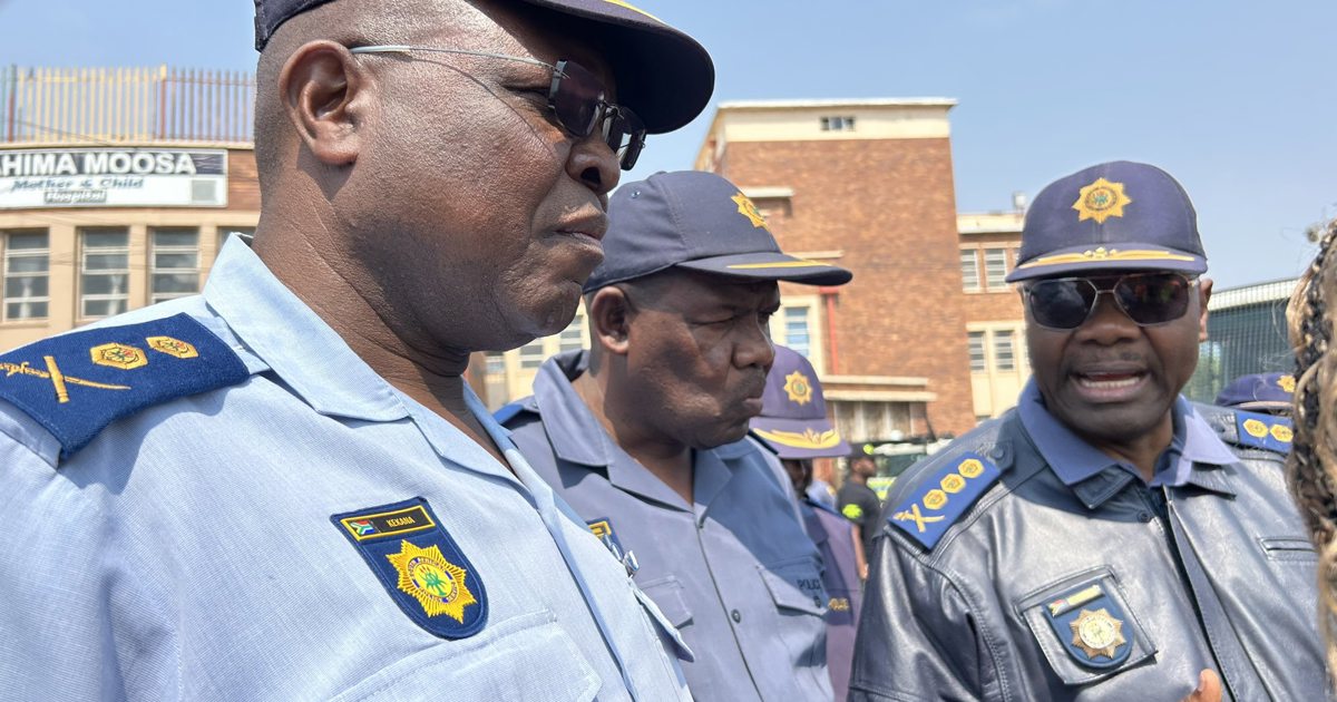 Top cops arrive in Coronationville, where water-related protests continue