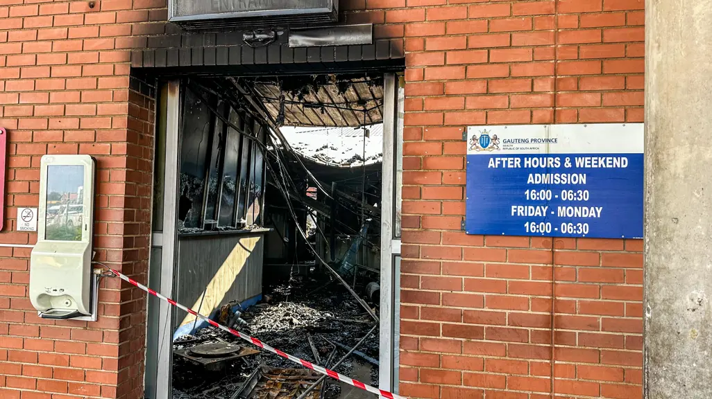 Tembisa hospital fire damaged high-tech equipment and building ...