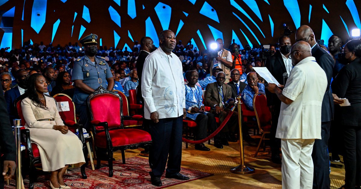 Former Ivory Coast leader Gbagbo a candidate for a vote he is banned from