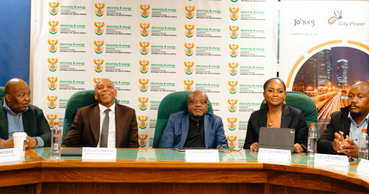 Electricity Minister and Joburg Mayor move to prevent bulk power ...