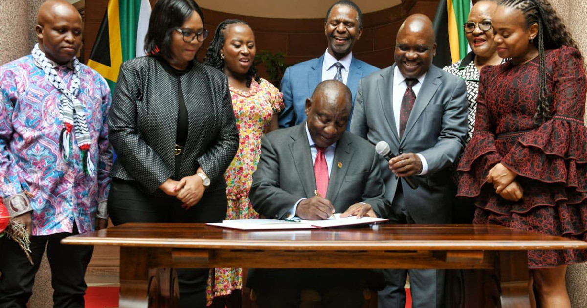 Ramaphosa signs NHI Bill into law