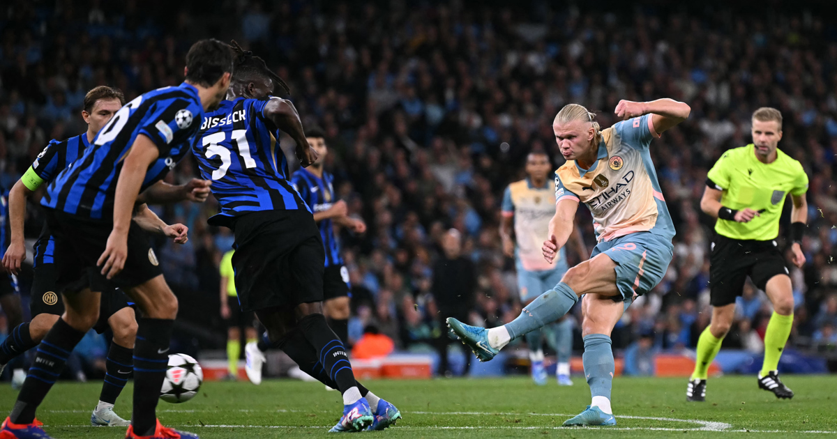 Man City blunted by 'giant' Inter in Champions League stalemate