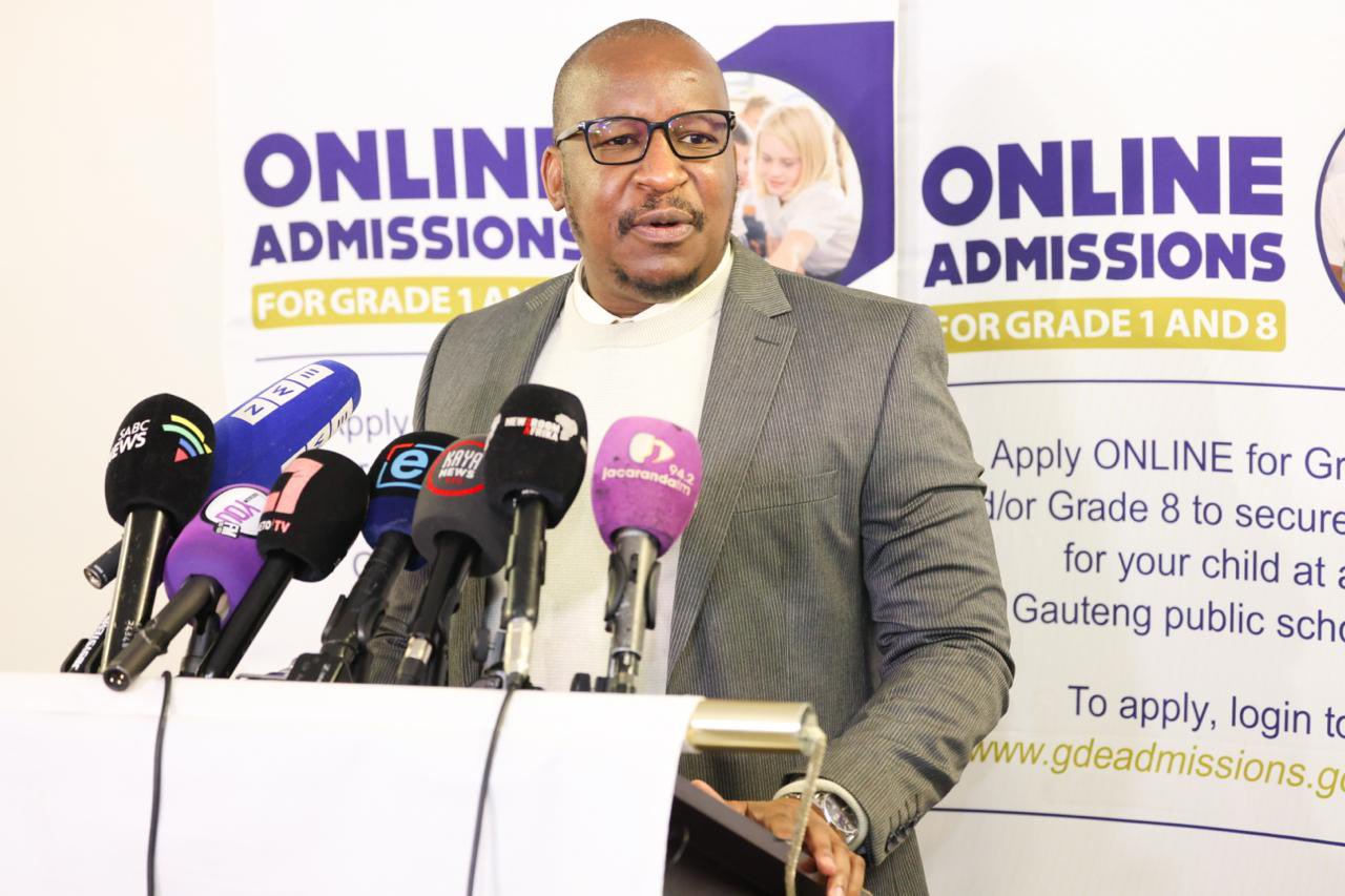 Chiloane to provide update on Gauteng’s online 2026 school admissions ...