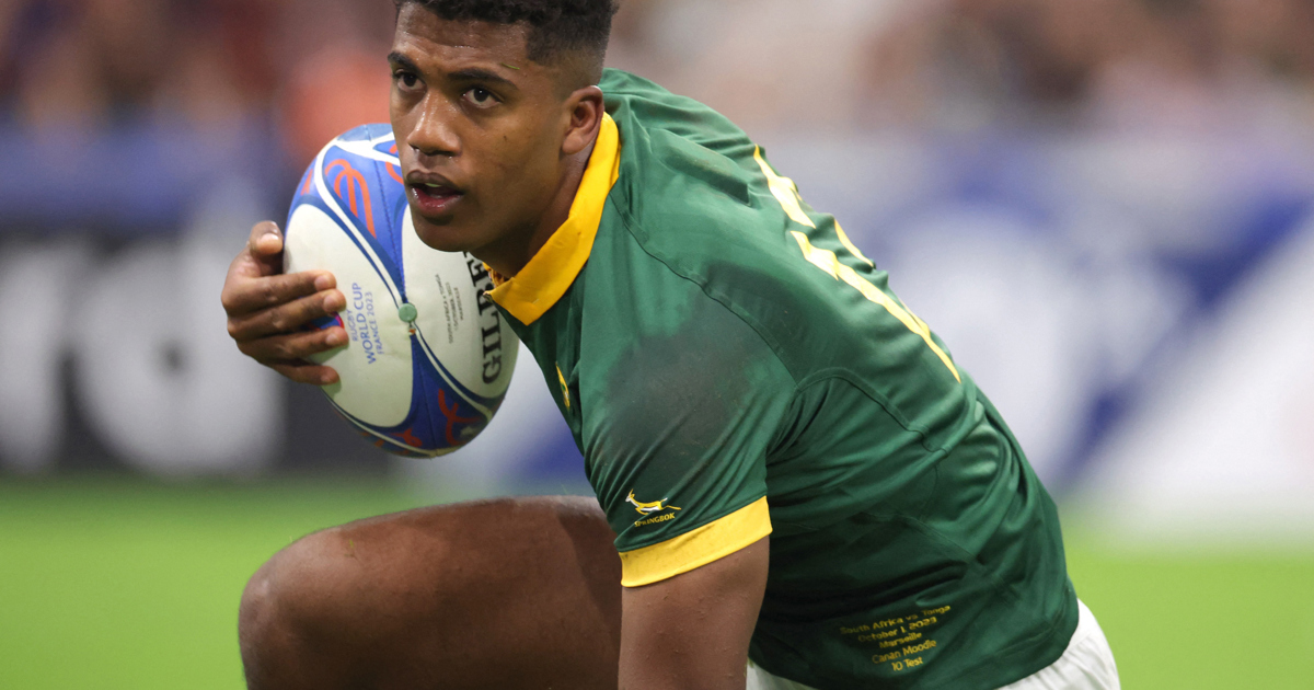 Bok wing Canan Moodie set to undergo scan on finger