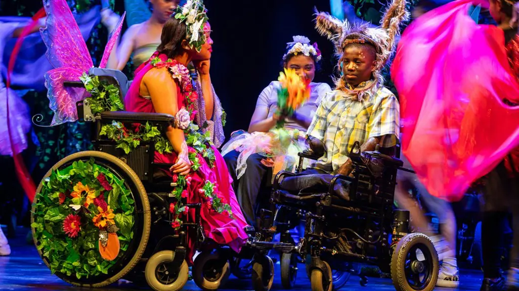 Learners with disabilities steal the show at Shakespeare festival
