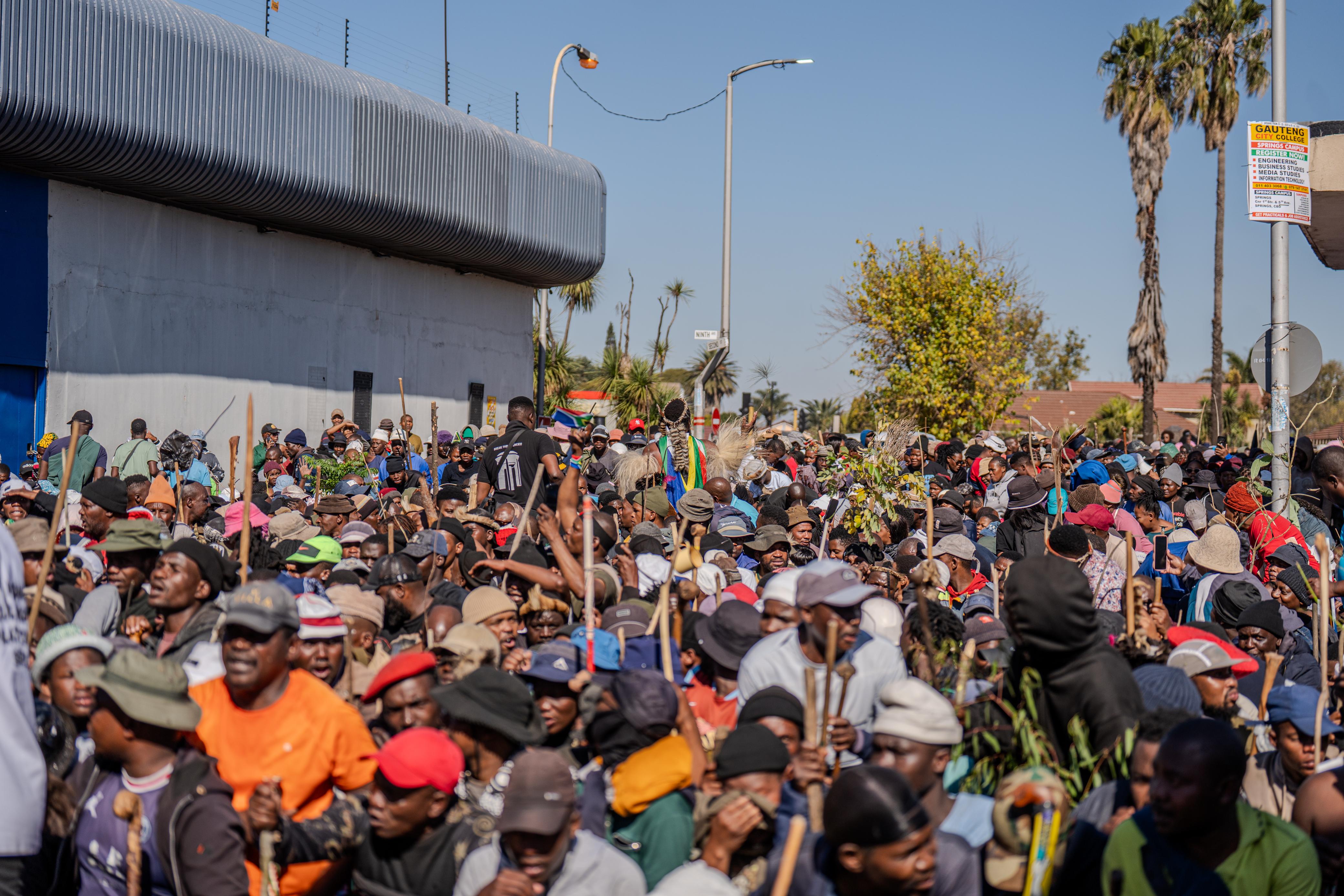 Western Cape on high alert amid protests against undocumented foreign ...