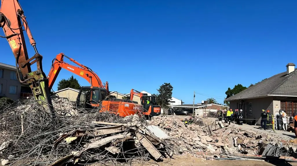 With rescue & recovery ops concluded, George building collapse site ...