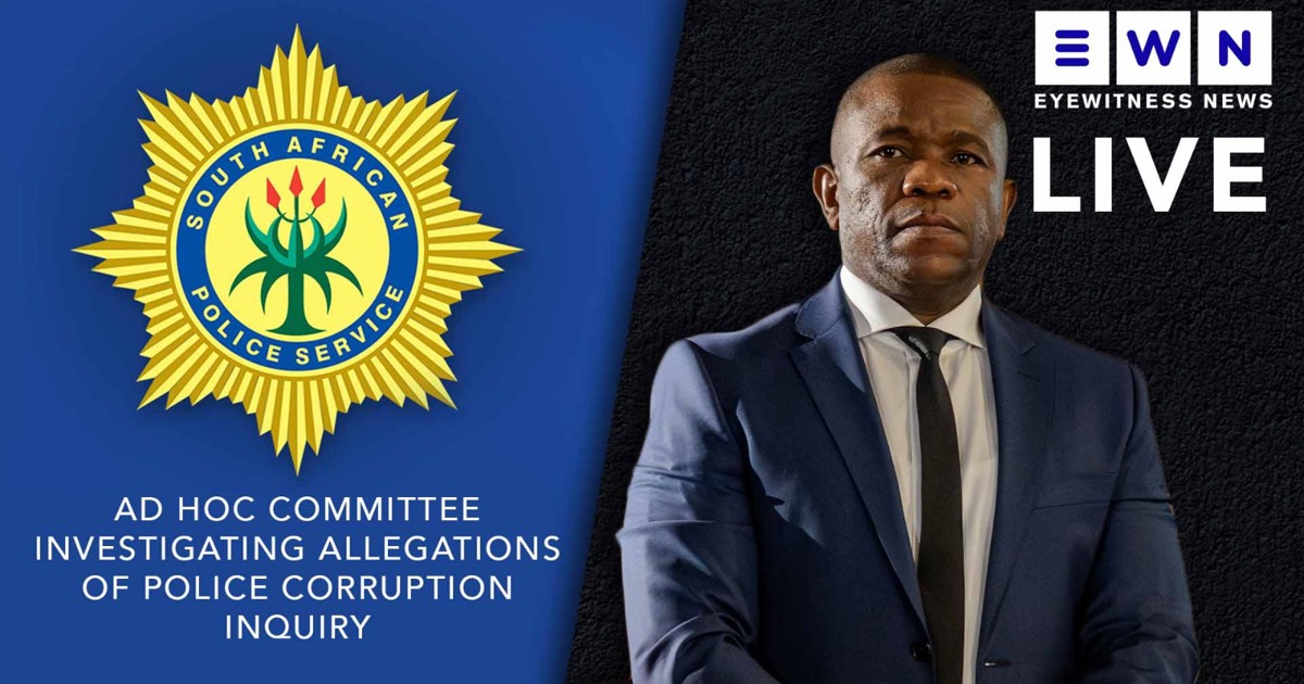 WATCH LIVE | Parliament's ad hoc committee begins inquiry into police corruption