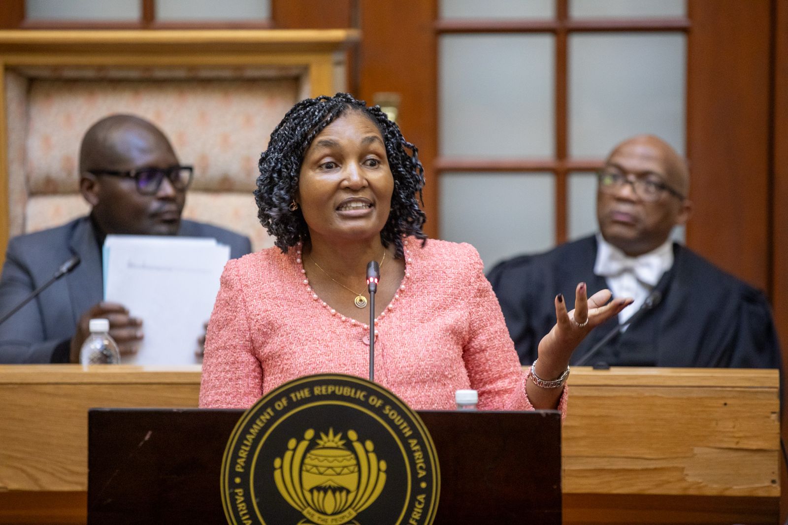 Simelane lashes out at detractors, says she's been tried in court of ...