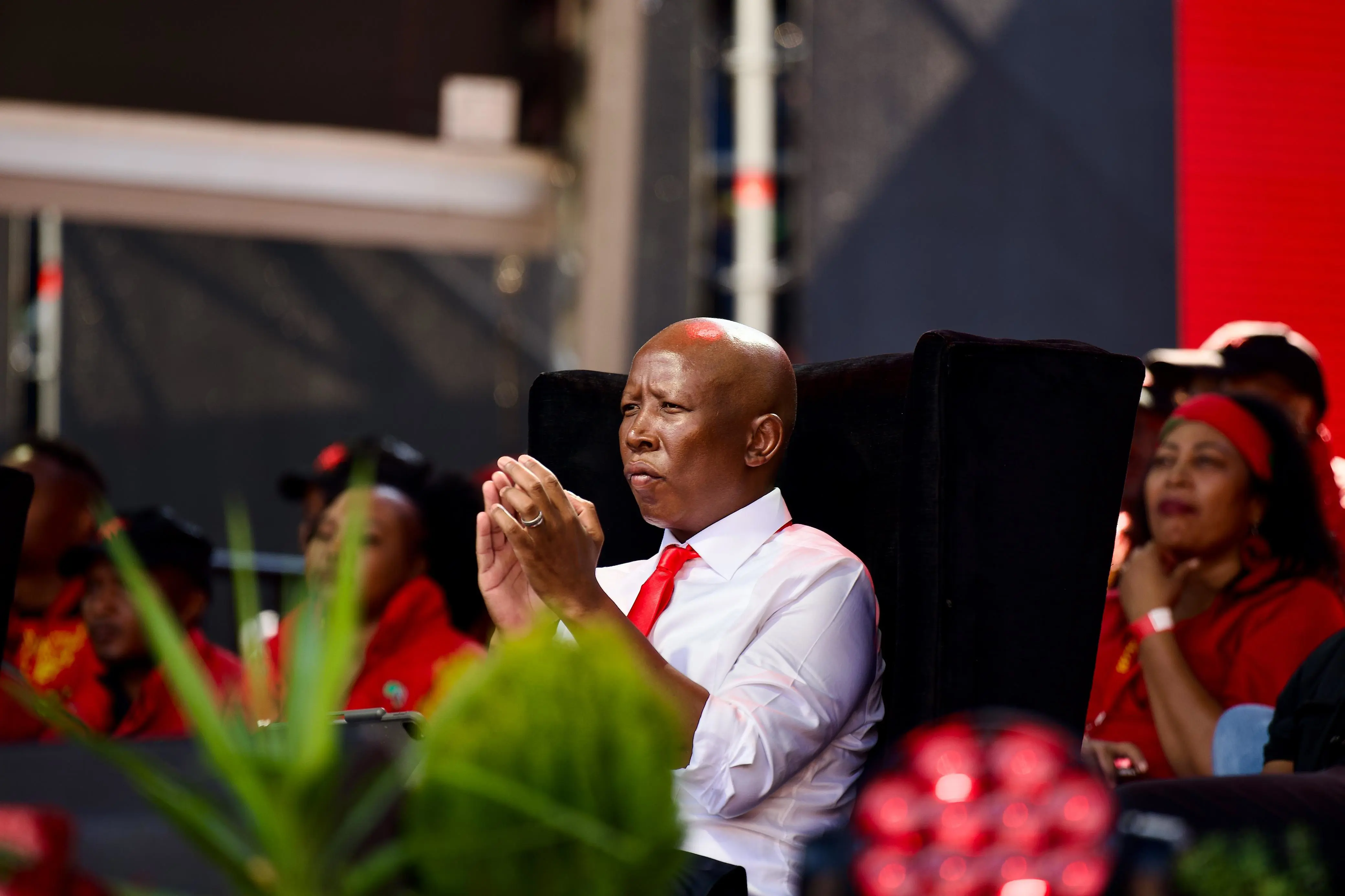 IN PICS: EFF's final Tshela Thupa rally at Peter Mokaba Stadium