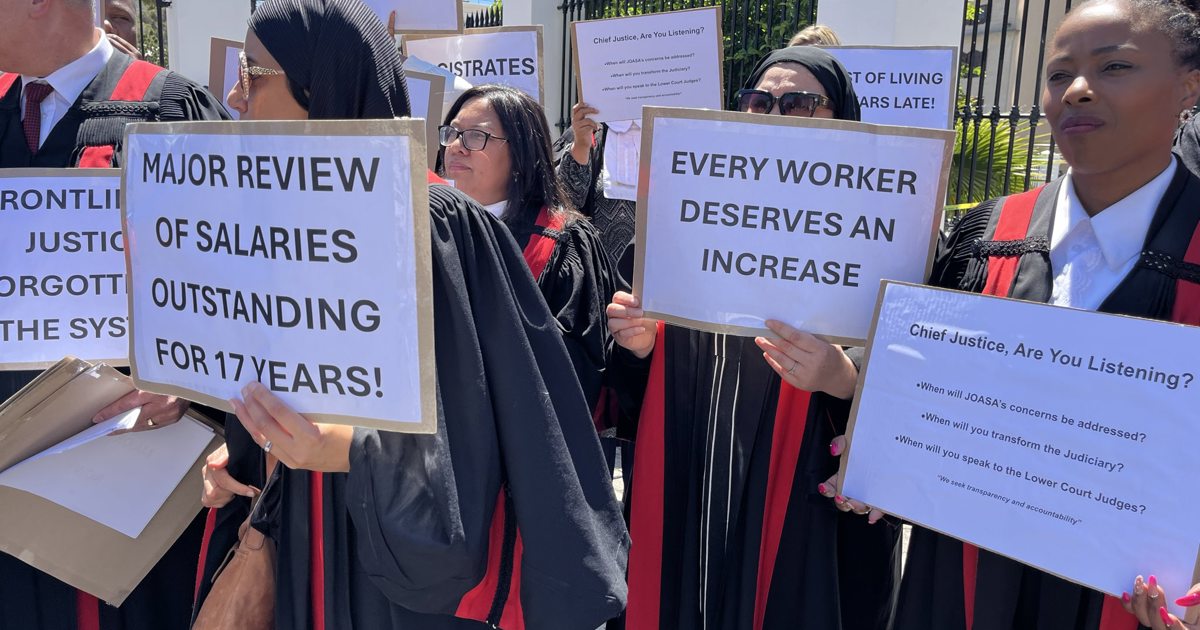 Cape Magistrates take grievances to Parliament, demand parity with ...