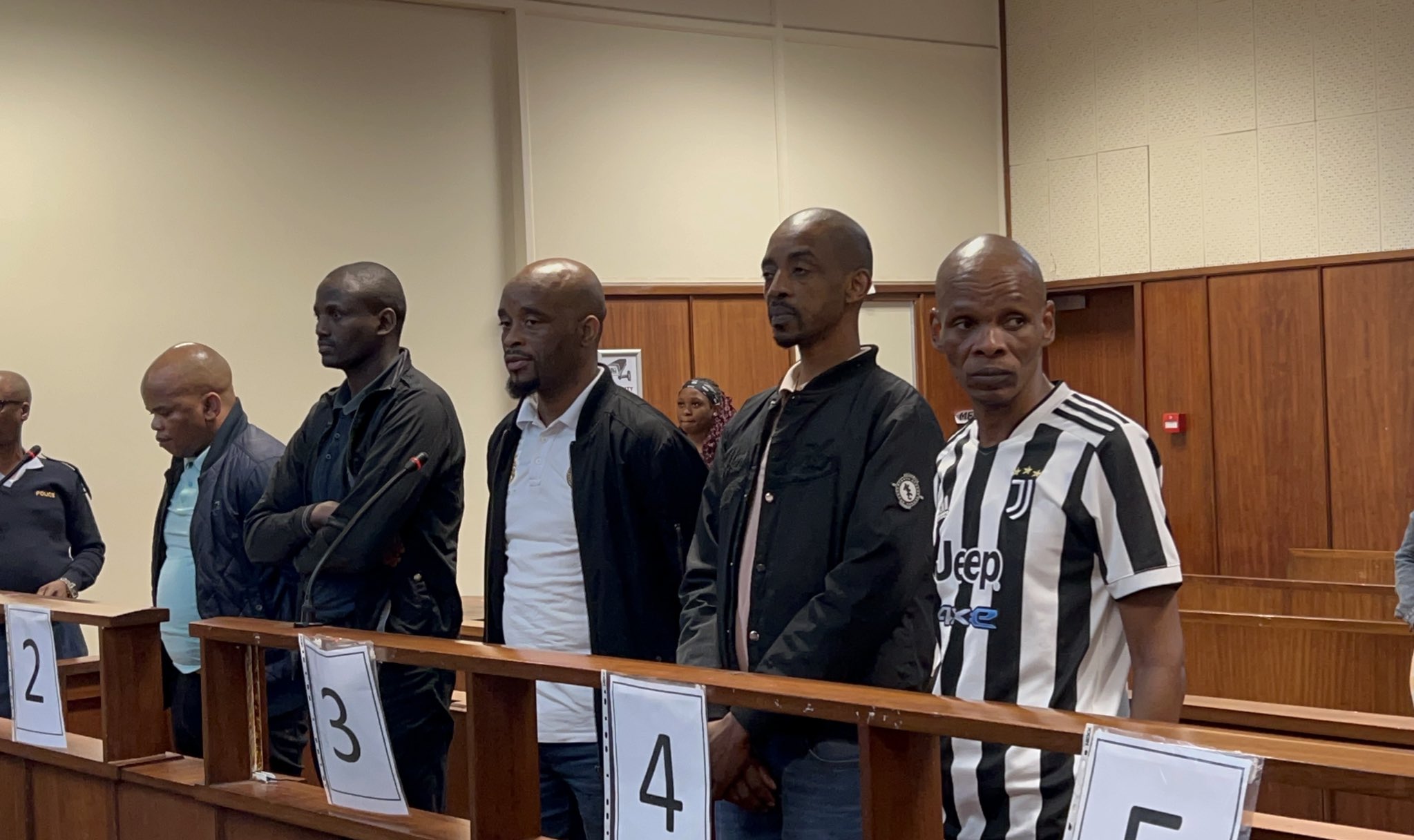 Five men convicted of Glebelands hostel mass shooting handed eight life ...