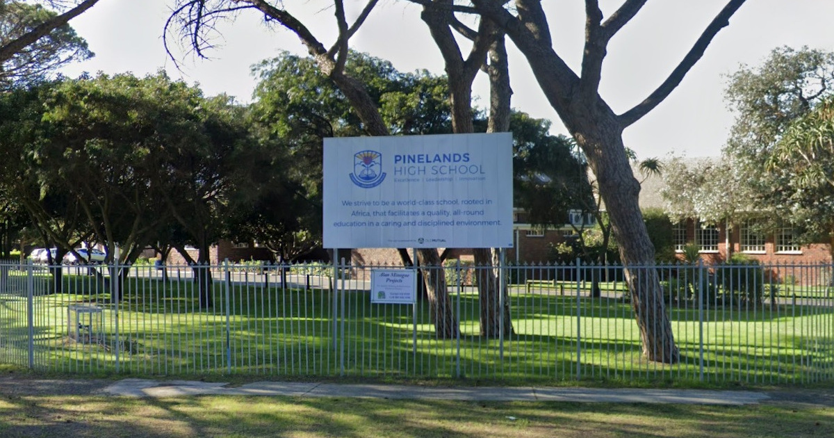 Pinelands High School in Cape Town crowned as SA’s most sustainable school