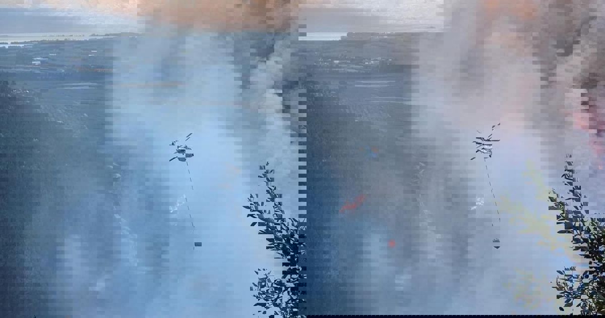 Vyeboom fire 'still out of control', cautions Overberg Fire & Rescue ...