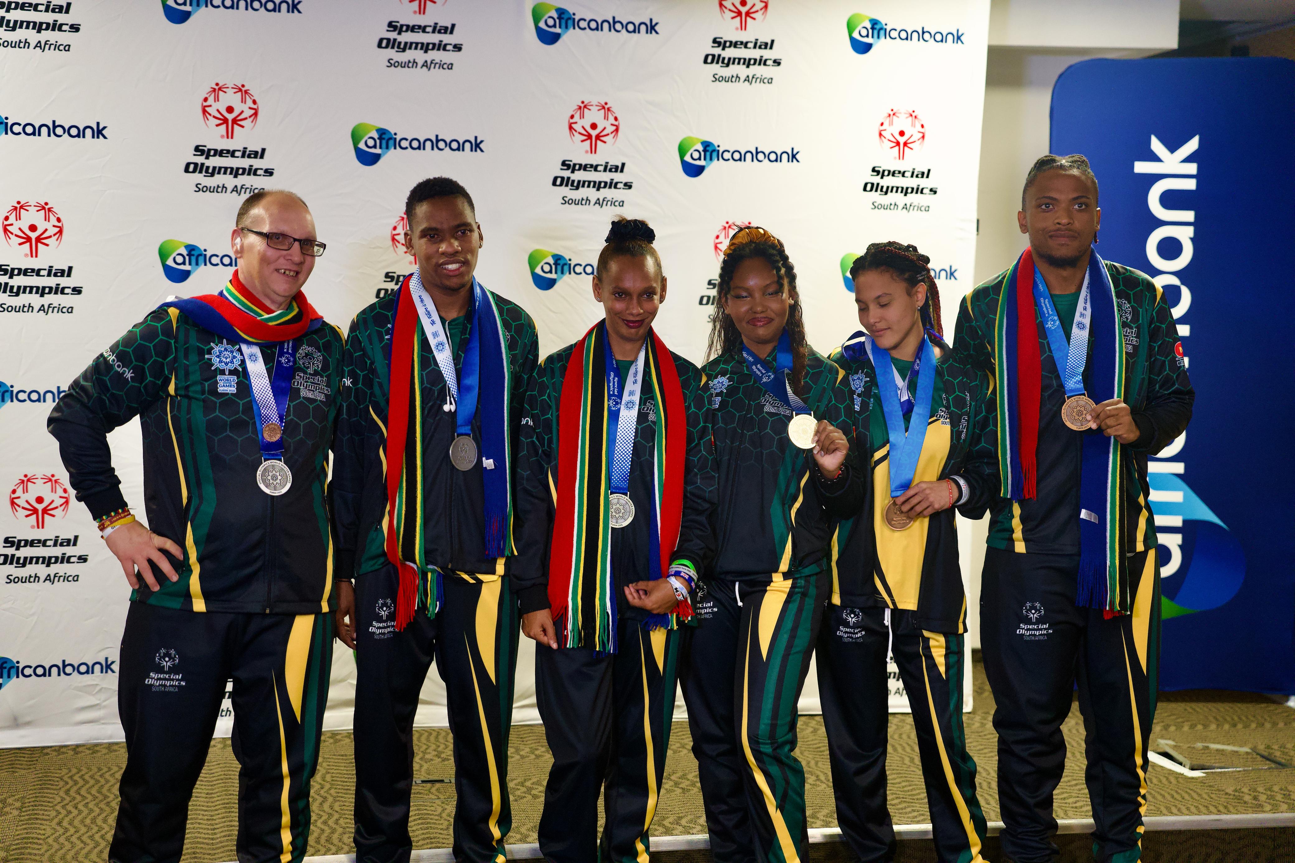 Team SA's Special Olympics athletes get hero's welcome on return from ...