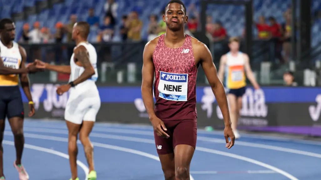 Zakithi Nene finishes third at London Diamond League