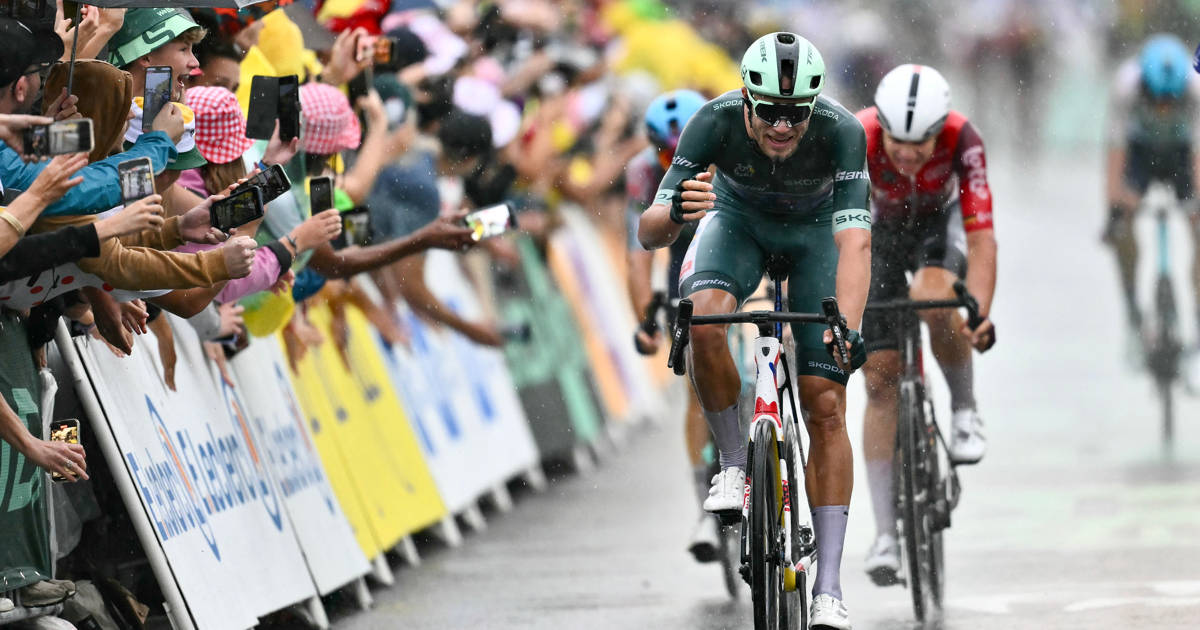 Milan wins crash-marred sprint at Tour de France