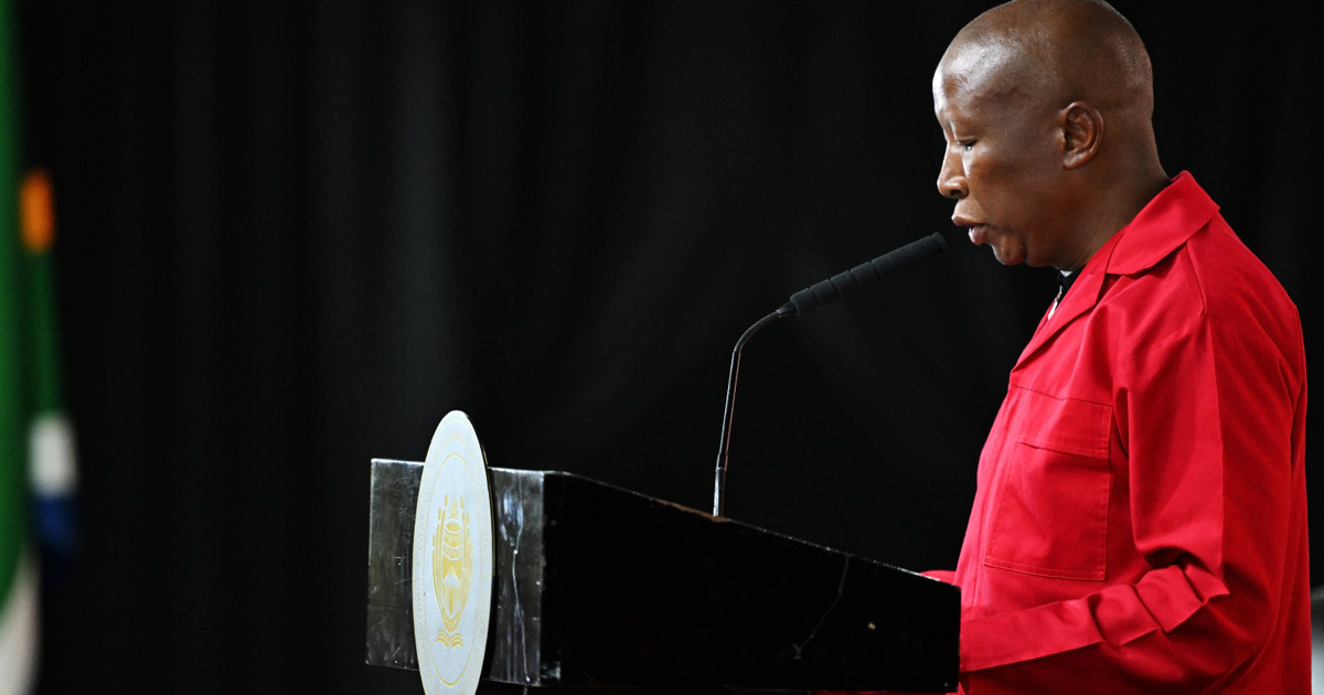 SONA debate: Malema calls on Ramaphosa to stand firm against US threats