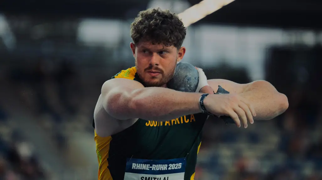 Shot put star Aiden Smith wins World University Games title for SA