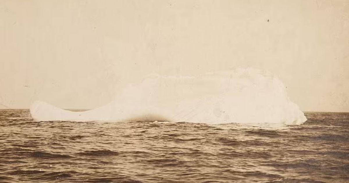 Photo Of Iceberg Which Allegedly Sunk The Titanic Resurfaces 112 Years