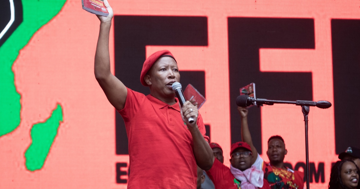 EFF candidate list requirements include 40% youth, 50% women, at least ...