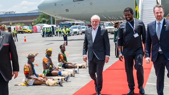 Brazil's Da Silva first BRICS leader to arrive at G20 Summit in SA