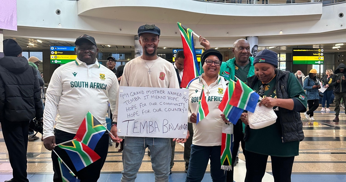 Bavuma stunned by 'overwhelming' welcome after World Test Championship ...