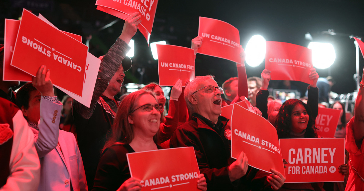 Mark Carney's Liberals win Canada election defined by Trump