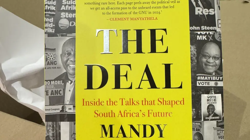 Inside the negotiations that reshaped South Africa: Mandy Wiener’s The Deal