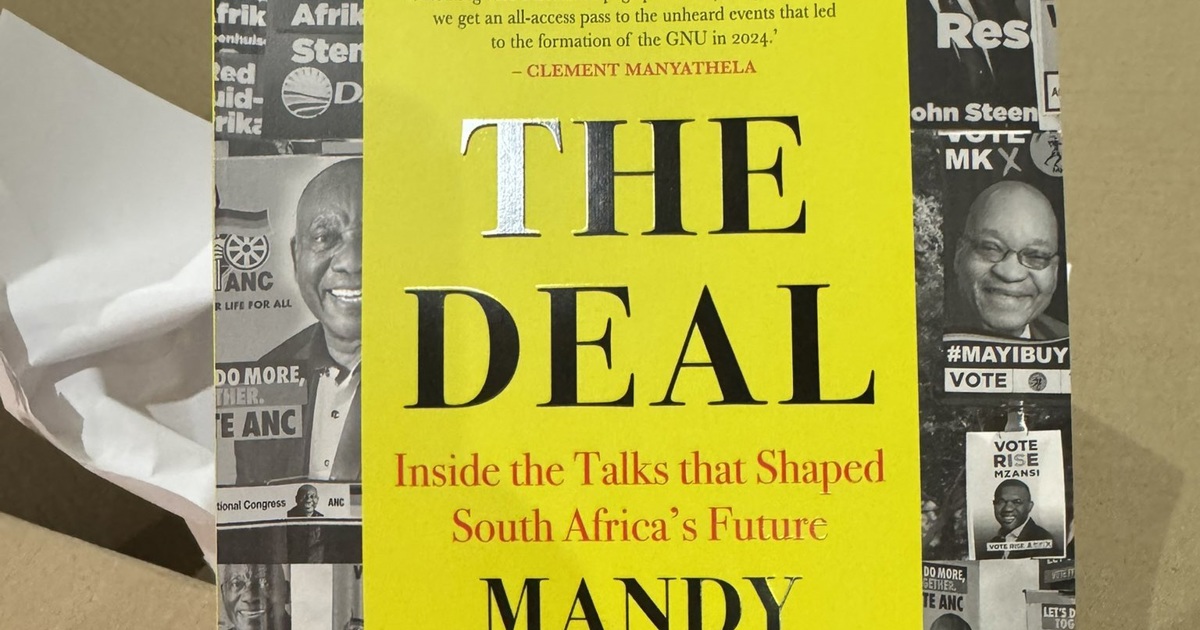 Inside the negotiations that reshaped South Africa: Mandy Wiener’s The Deal