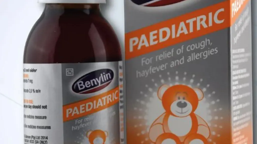 SAHPRA recalls two batches of Benylin paediatric syrup