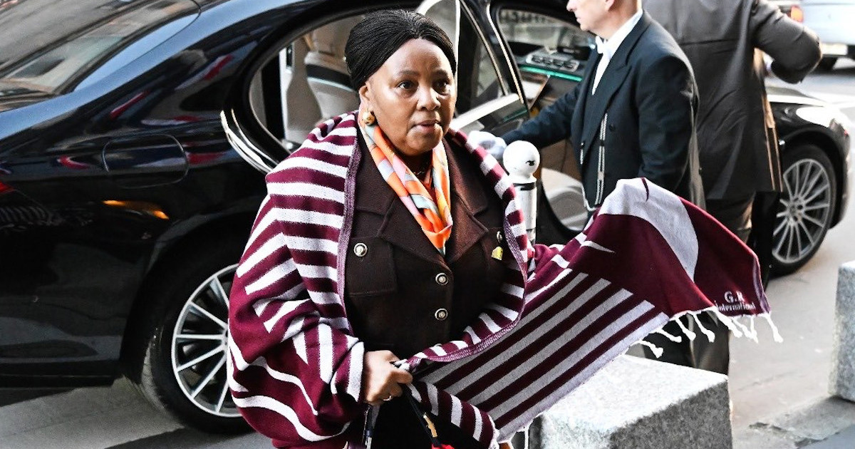 Mapisa-Nqakula has to hand herself in for arrest after interdict bid struck off court roll