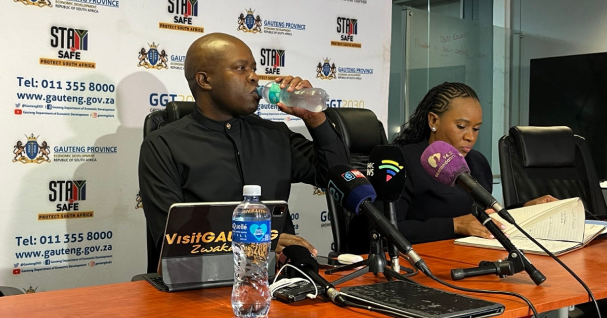 Gauteng Treasury deliberating on whether to withdraw provincial budget