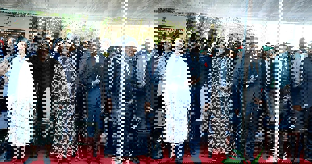 Namibia's president urges reparations at first German genocide memorial