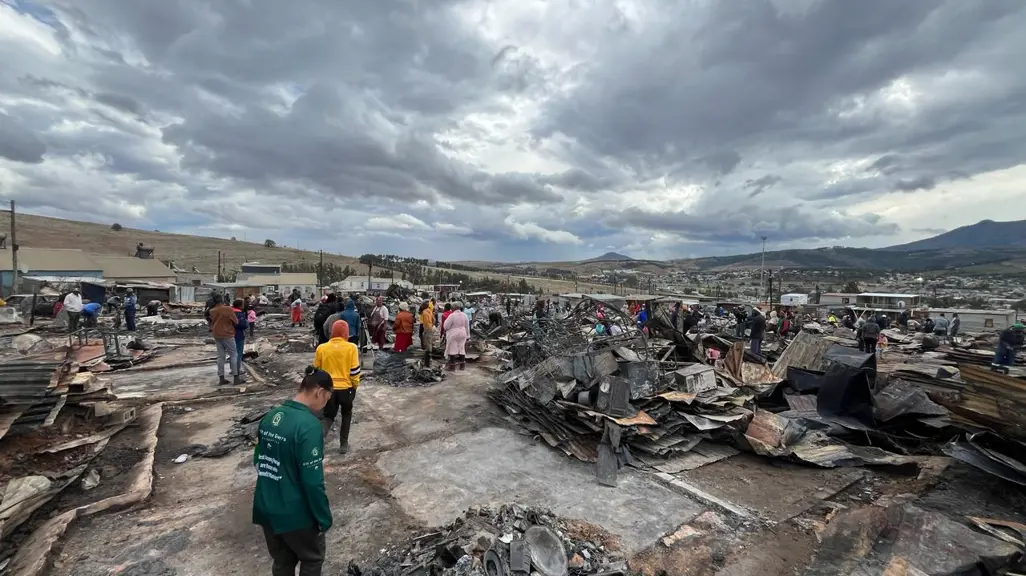 Kayamandi residents appeal for donations as homes turn to ashes