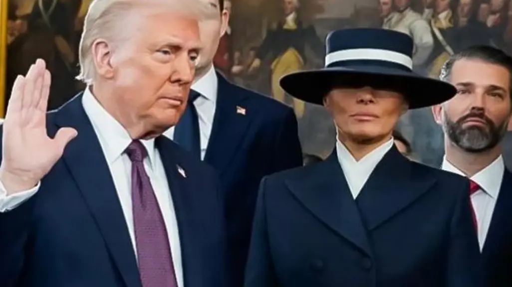 WATCH: 'She wore the hat as a barrier to Trump’s lips' - Melania's ...