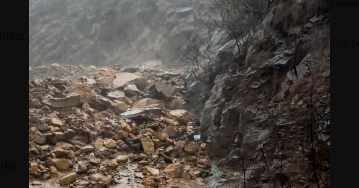 Franschhoek Pass now closed due to storm damage, with many WCape road ...