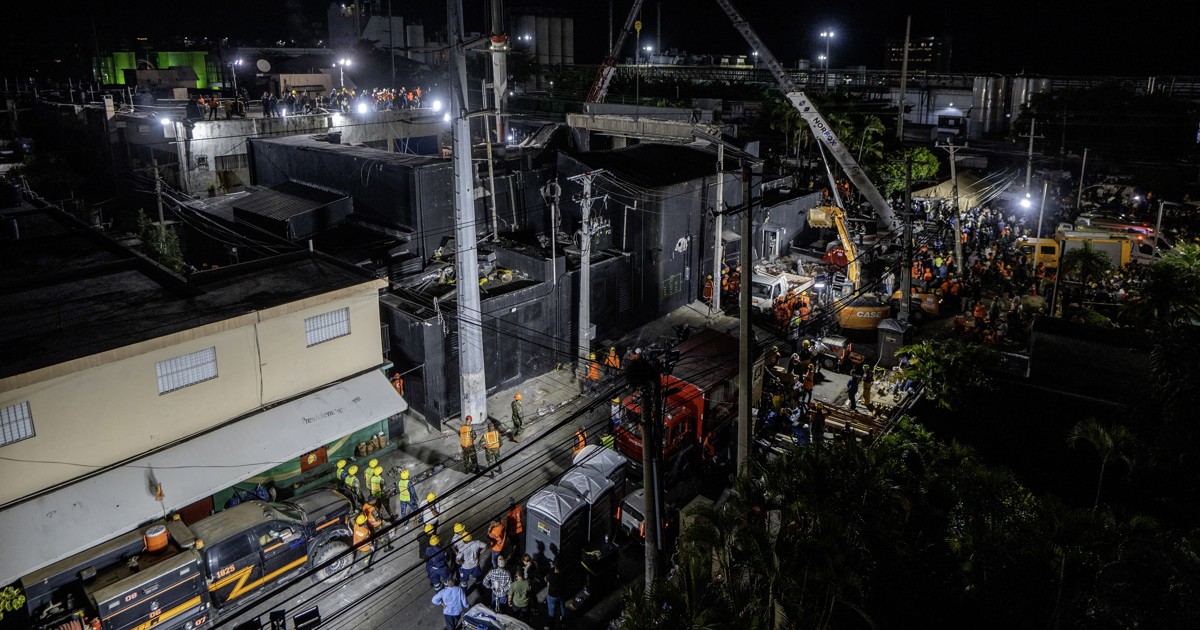 At least 79 dead in Dominican Republic nightclub roof collapse