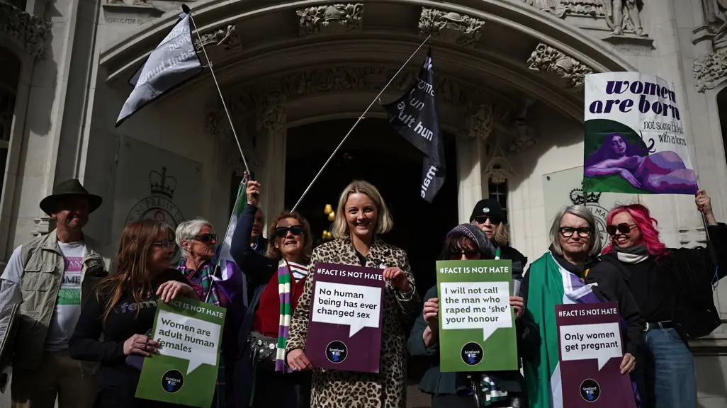 UK top court rules definition of 'a woman' based on sex at birth