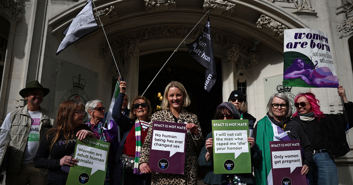 UK top court rules definition of 'a woman' based on sex at birth