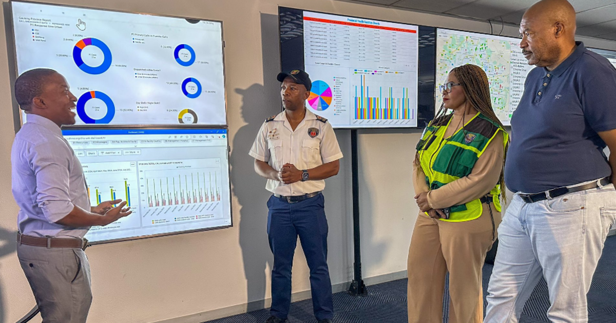 GP Health MEC visits Midrand's EMS Centre to assess festive season ...