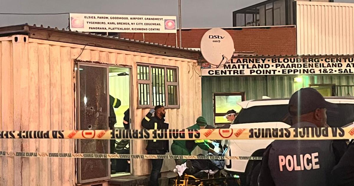 Western Cape govt condemns deadly shooting at the Mfuleni taxi rank
